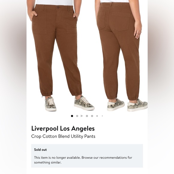 Liverpool Jeans Company | Jeans | Liverpool Los Angeles Cargo Pants ...
